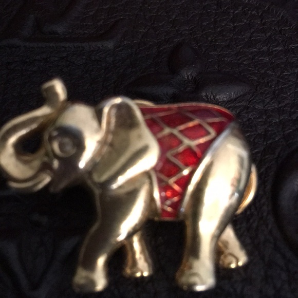 Jewelry | 2 Vintage Elephant Pins Brooch Cloisonn | Poshmark